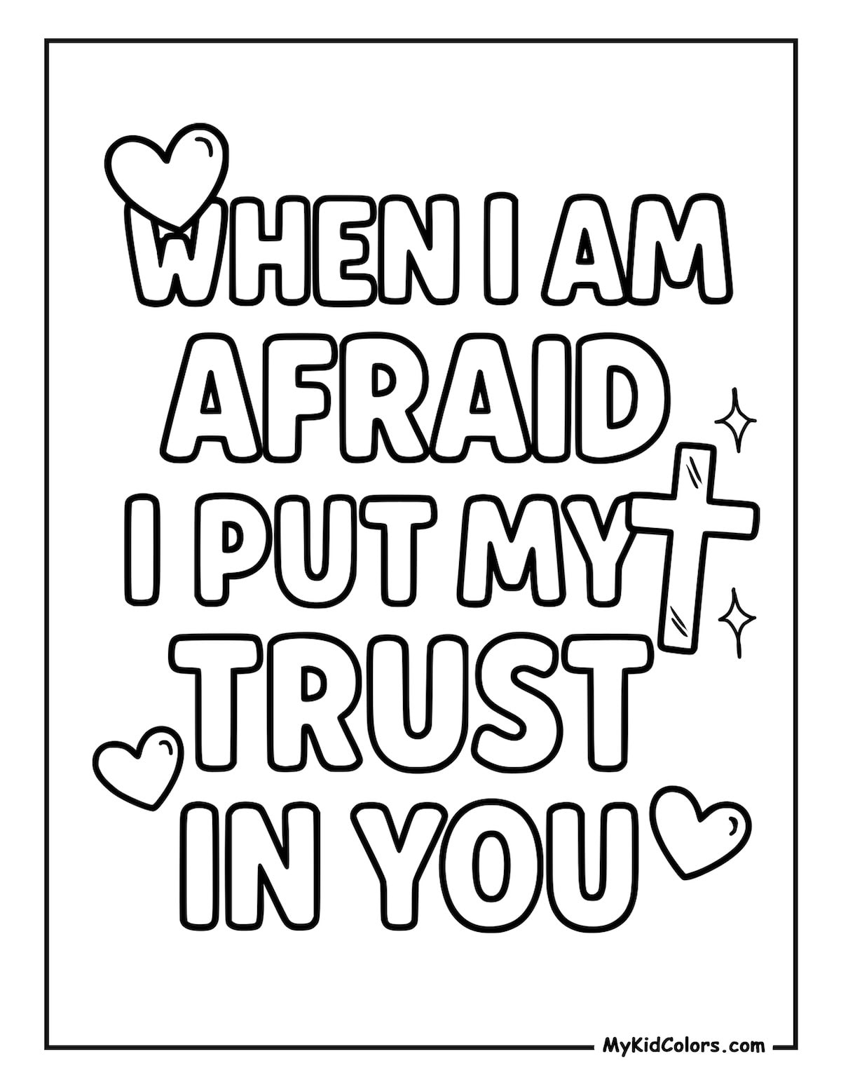 15 Psalms Coloring Pages Filled with Scripture & Encouragement for Kids