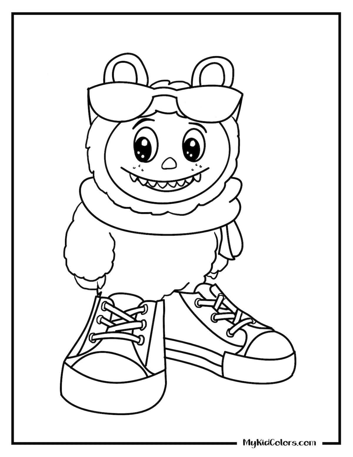 15 Free Printable Labubu Coloring Pages for Kids