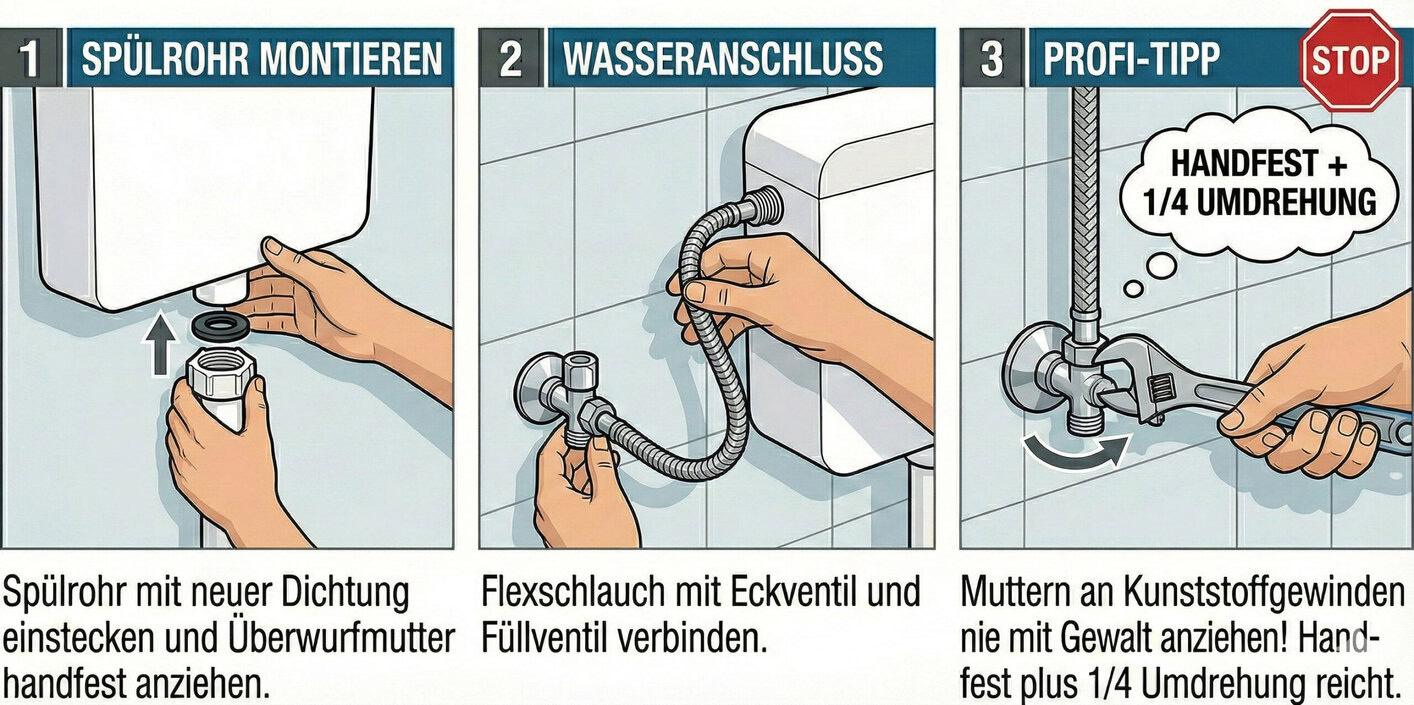 Spulkasten Fullventil Austauschen