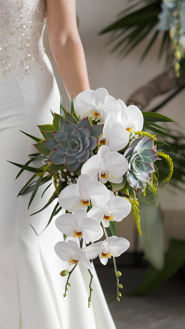 20 Orchid Wedding Bouquets: Stunning Inspirations
