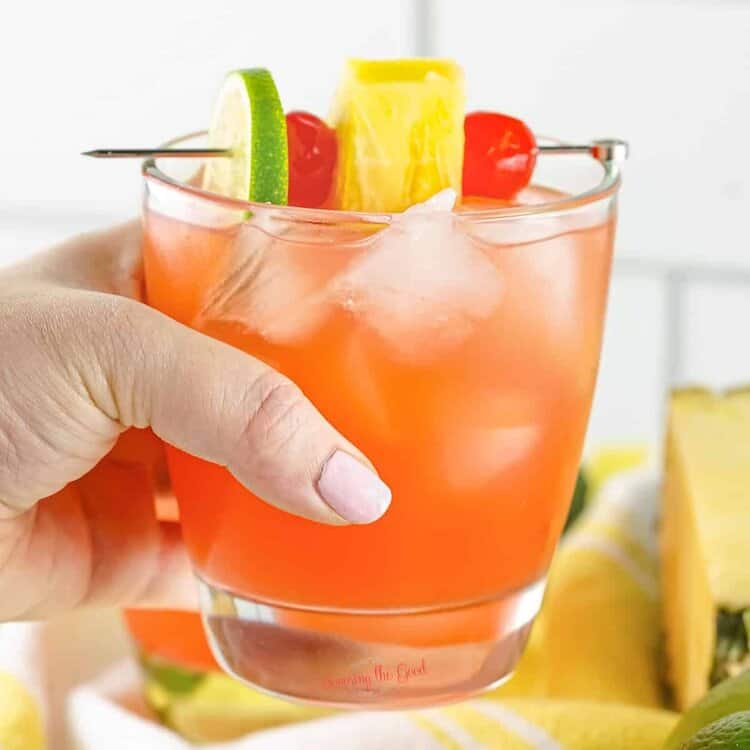 Jamaican Rum Punch Cocktail Recipe – Savoring The Good®