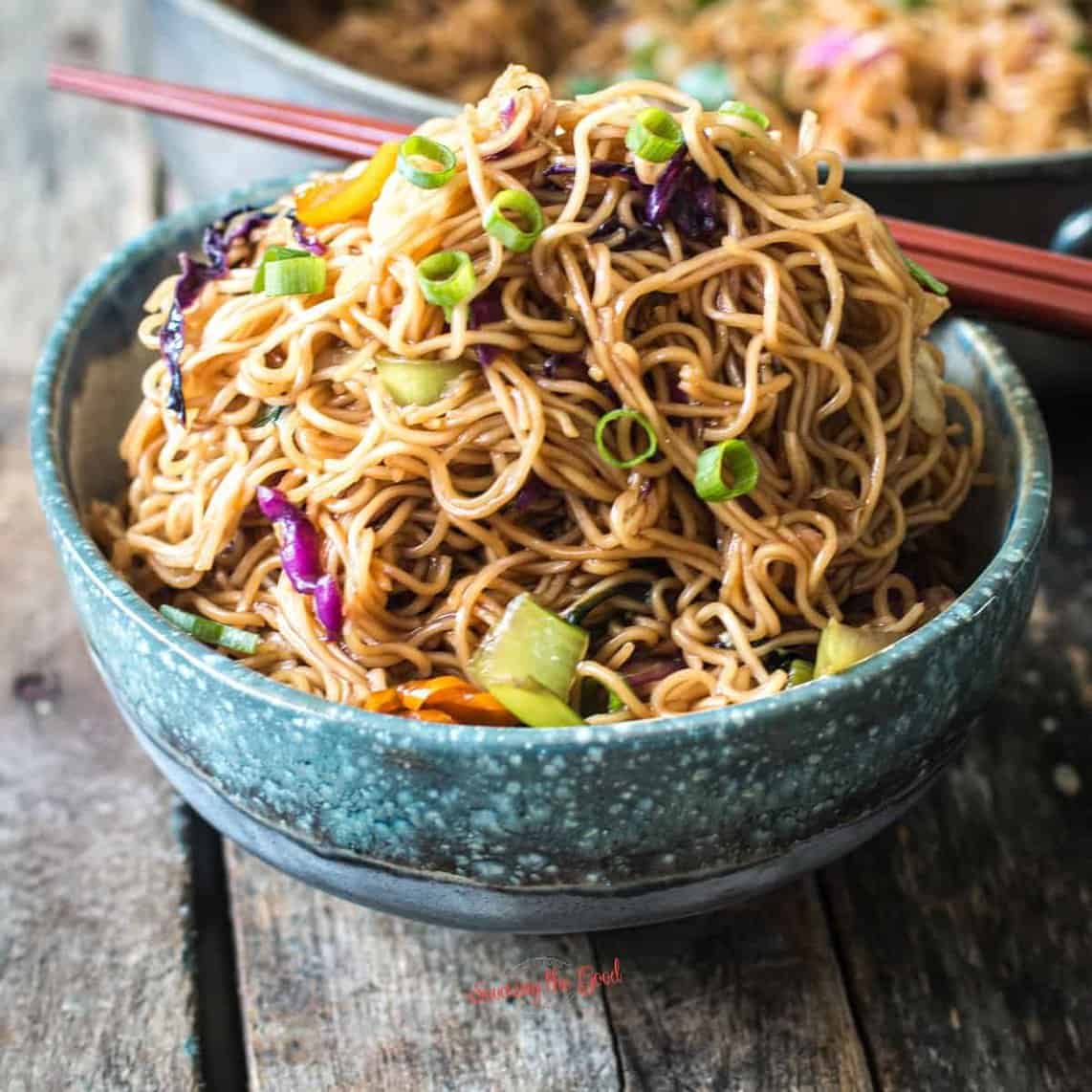 Ohana Noodles Recipe {Copycat Disney Yakisoba} – Savoring The Good®