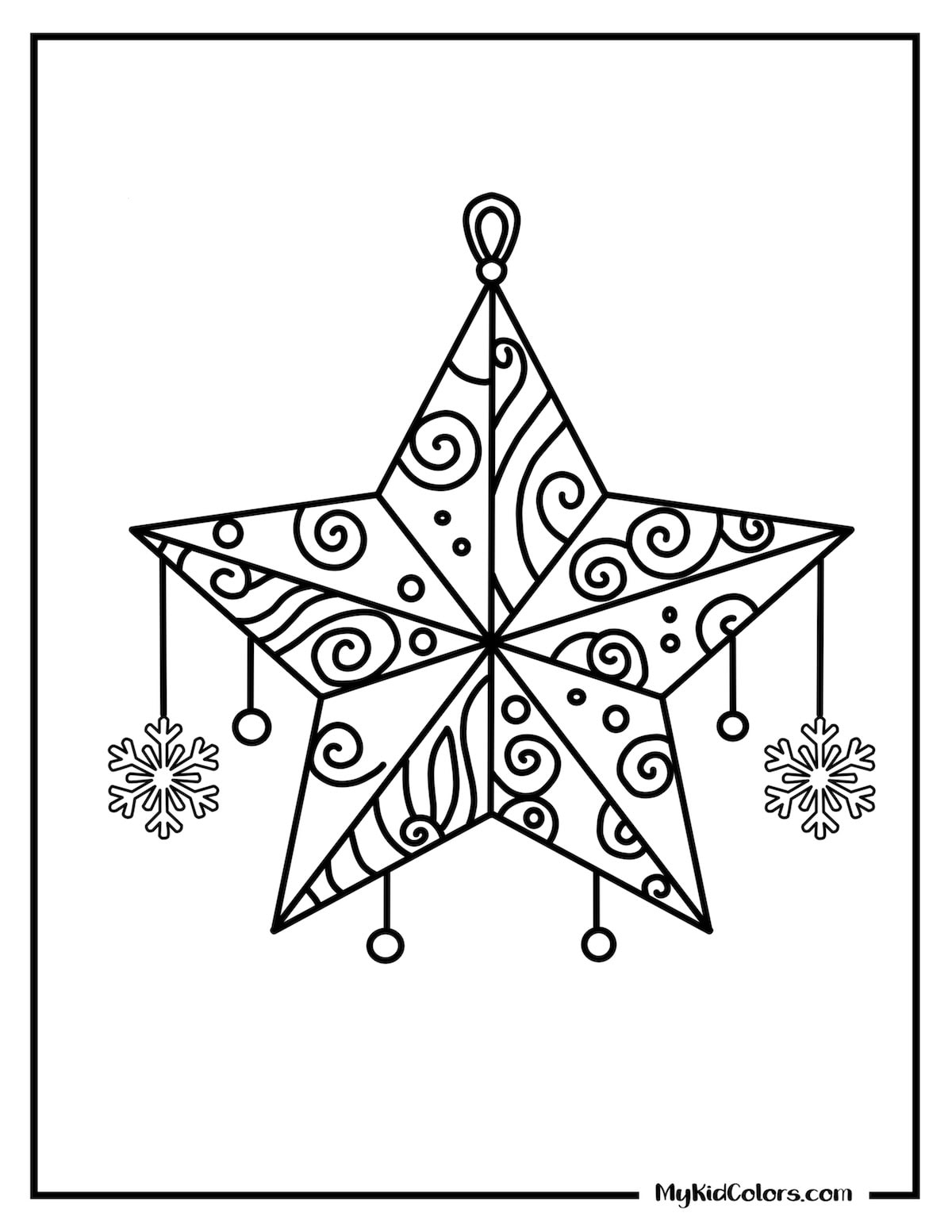 yule coloring pages free printable
