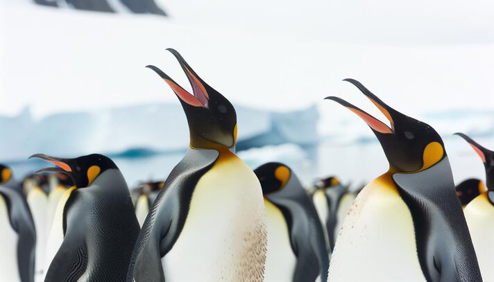How Do King Penguins Communicate In The Wild?