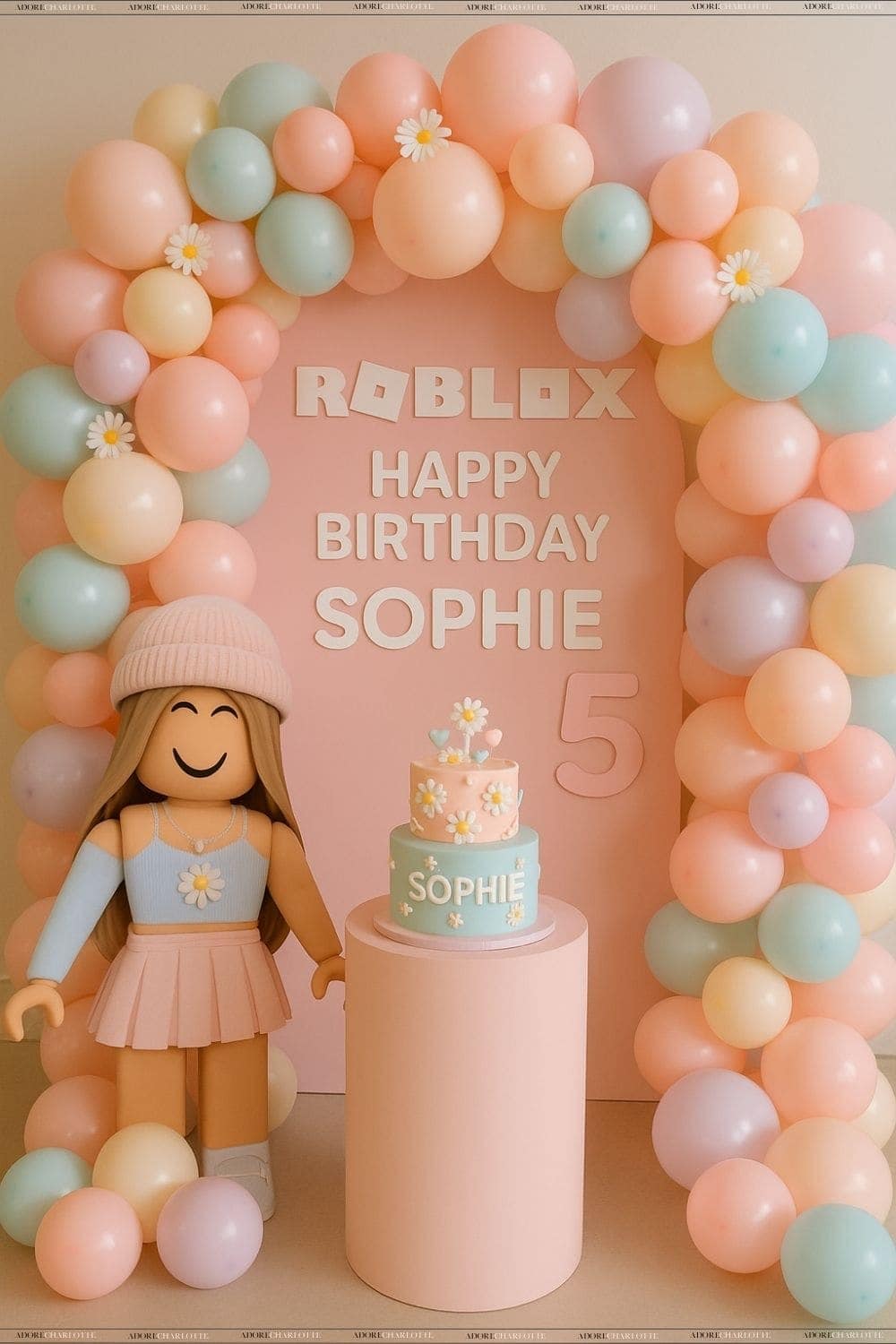 Roblox Avatar Style Codes & Party Balloons Decor Kids Will Love - Adore ...