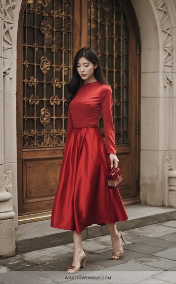 12 Trendy Red Outfit Ideas Inspired By Korean Fashion