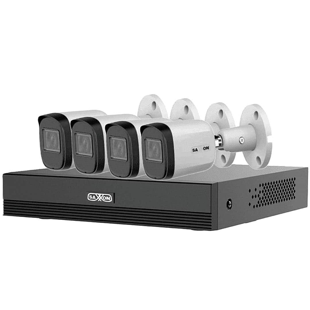 SAXXON SUA-KIT/XVR1E04-I/4-B20P-0280B 2MP » Weby Servicios