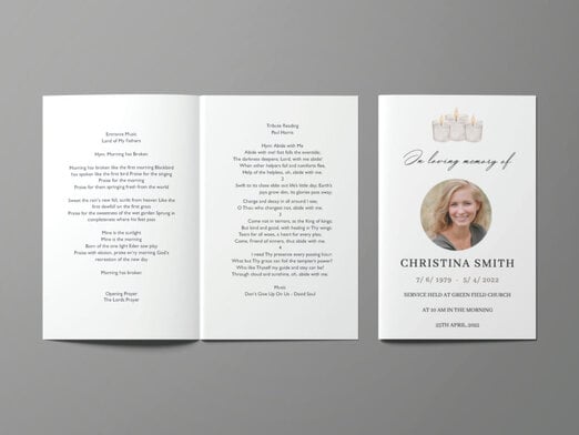 Funeral Order of Service Examples That Celebrate Life, Love, and Legacy ...
