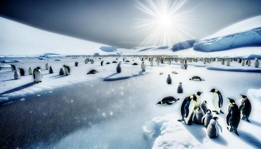 How Do Emperor Penguins Maintain Homeostasis In The Cold?