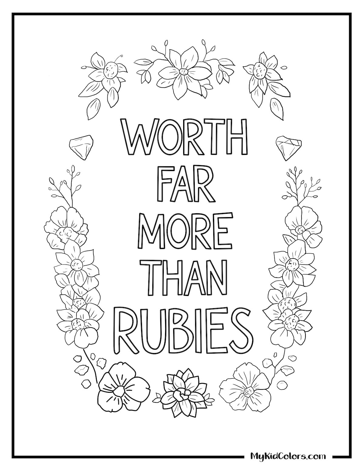 15 Proverbs Coloring Pages That Bring Scripture to Life for Kids & Adults