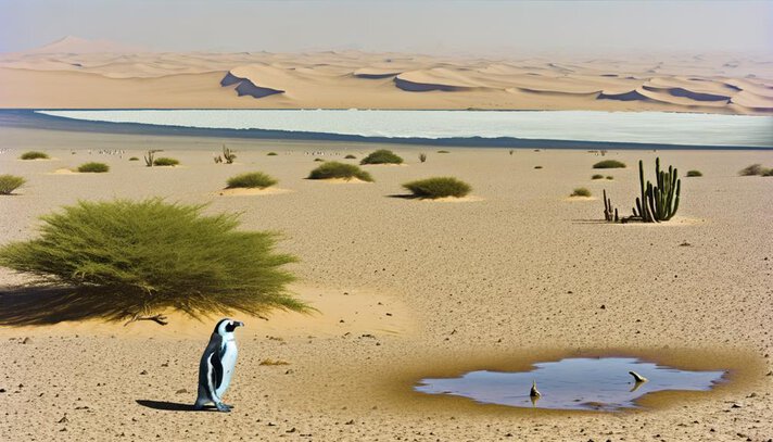 How Penguins Live In The Desert