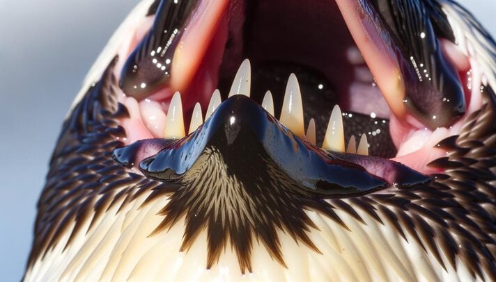 What Does The Inside Of A Penguin's Mouth Look Like?