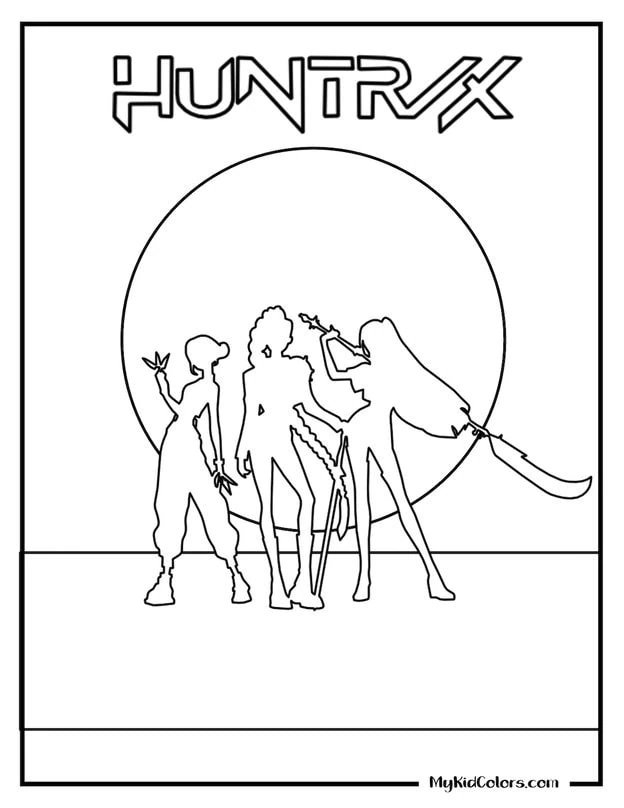 15 Free Huntrix Coloring Pages (Free PDF Printables)