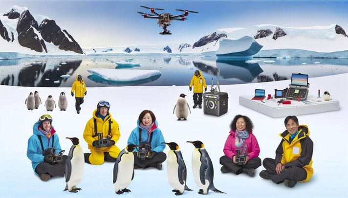 How Friendly Humans Can Safely Observe Emperor Penguins In Their ...