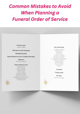 Popular religious and non-religious funeral readings - Funeral Order Of ...