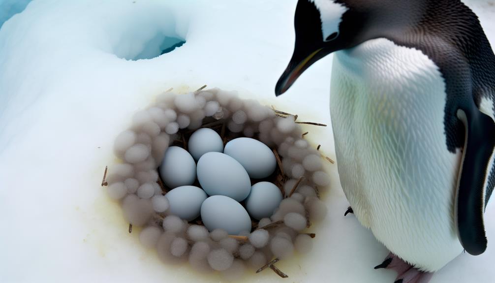 How Do Penguins Carry Their Eggs Uniquely?