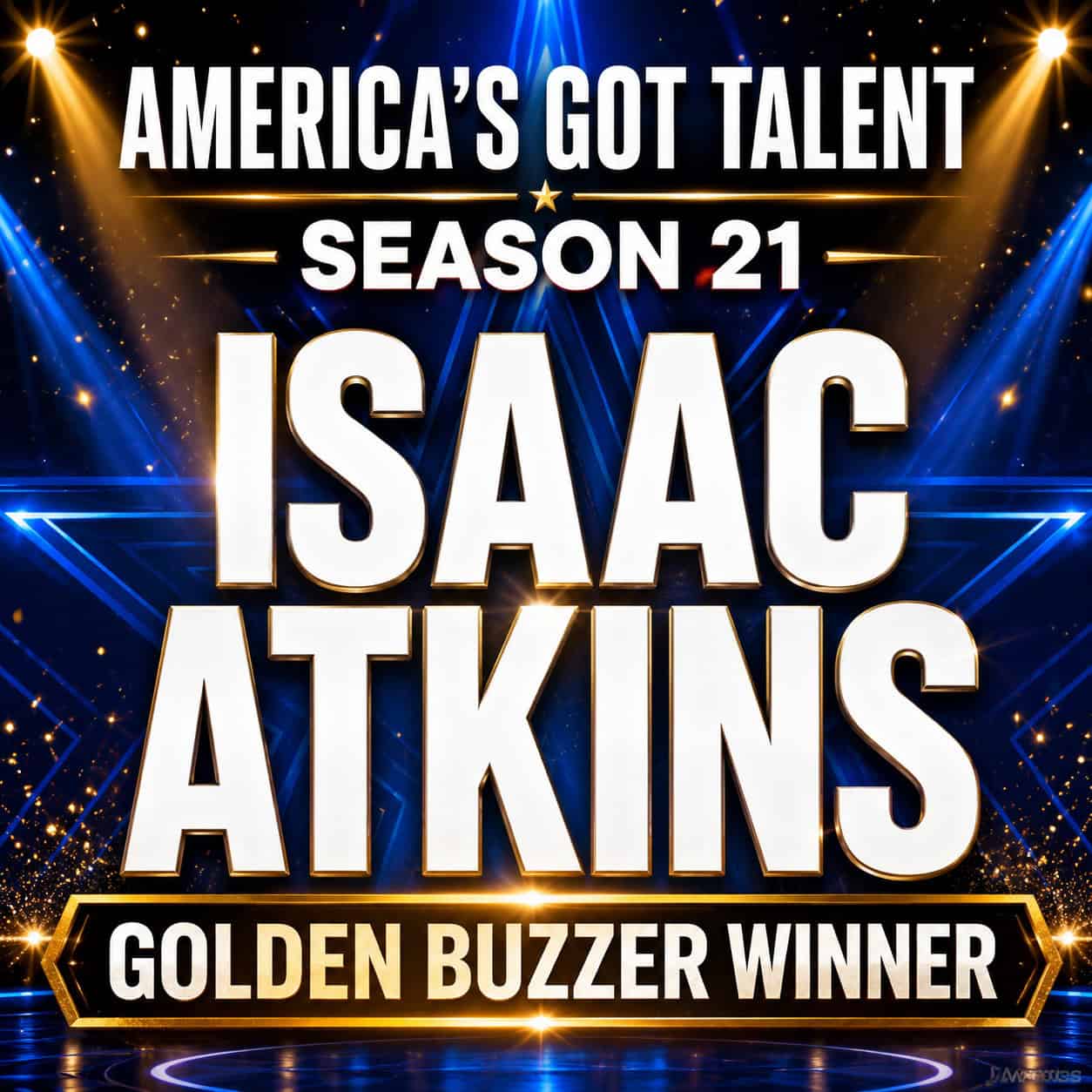 Isaac Atkins AGT Season 21 Golden Buzzer Winner | America's Got Talent