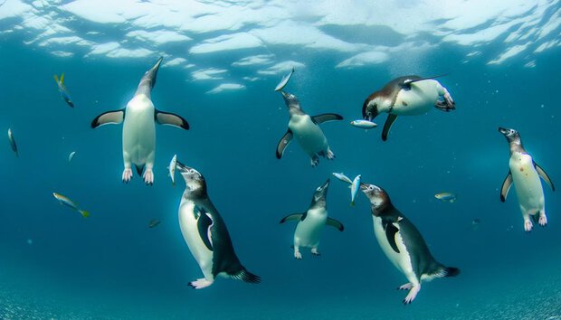How Do Penguins Eat Live Fish?