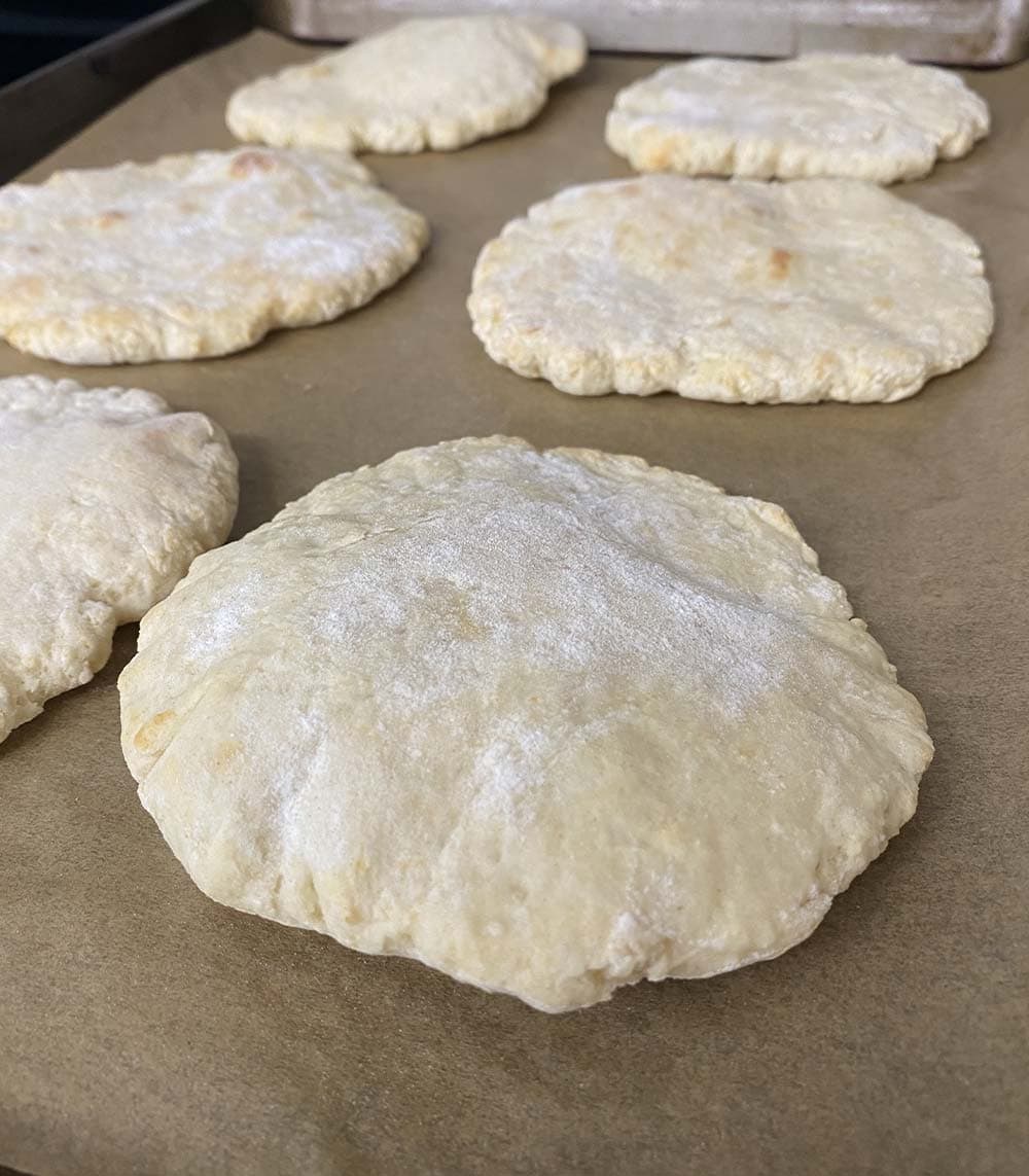 Soft Pita Chips In Under 30 Minutes (From Scratch)