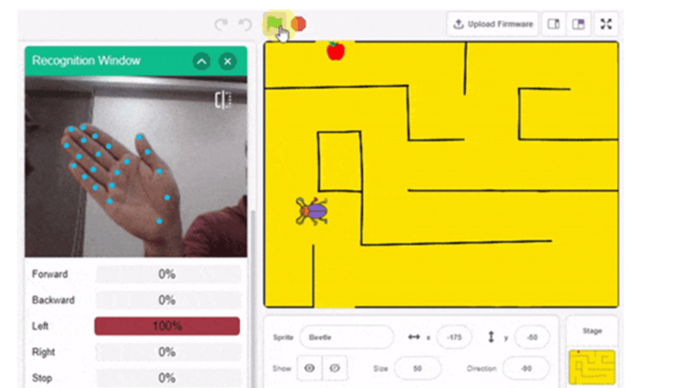 Gesture Controlled Maze Game - ItsMyBot
