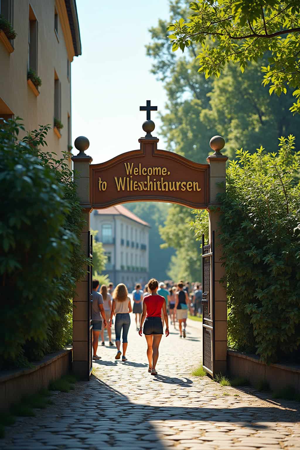 8 Gründe die Wallfahrtskirche Wieskirche zu besuchen - Altstadt mit Kirche