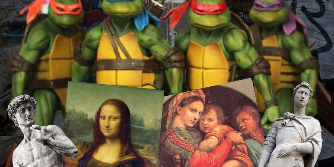 Why Are The Ninja Turtles Named After Renaissance Artists? | 8-Bit Pickle