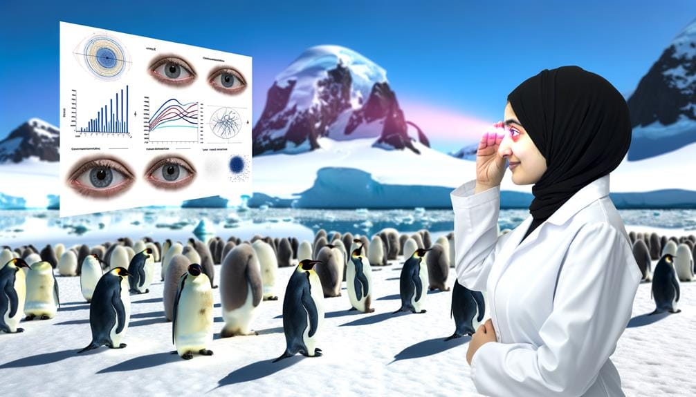 Understanding Emperor Penguins' Binocular And Monocular Vision