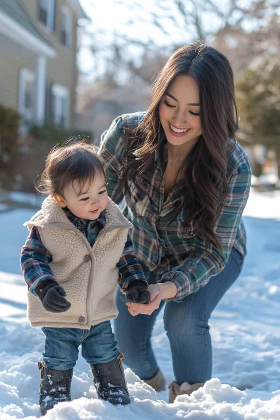 20 Cute Winter Outfit Ideas For Moms