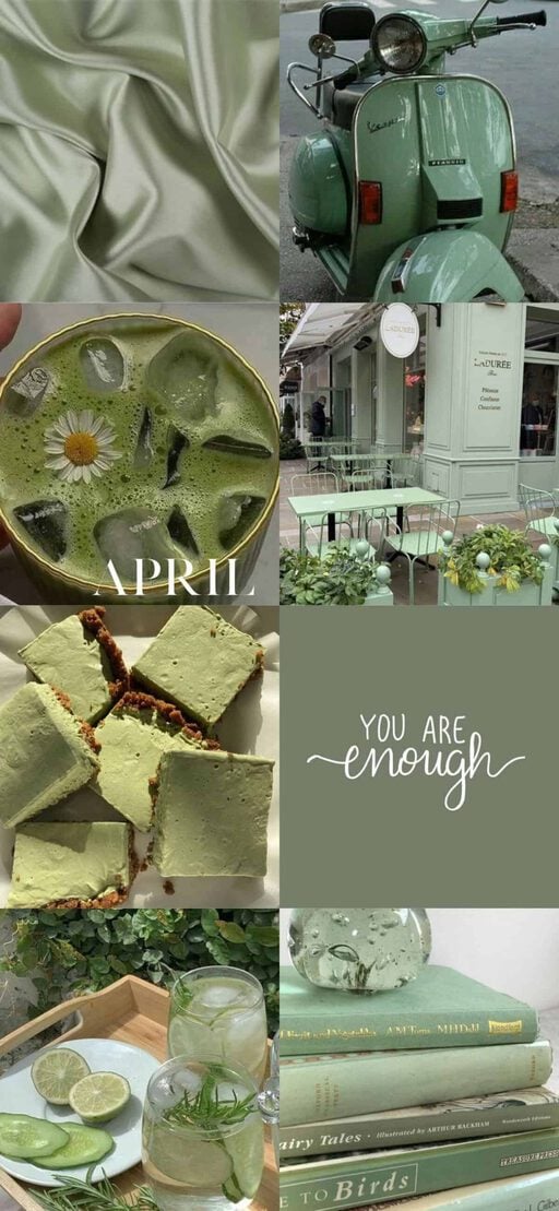 Free Aesthetic iPhone Wallpaper April - Adore Charlotte
