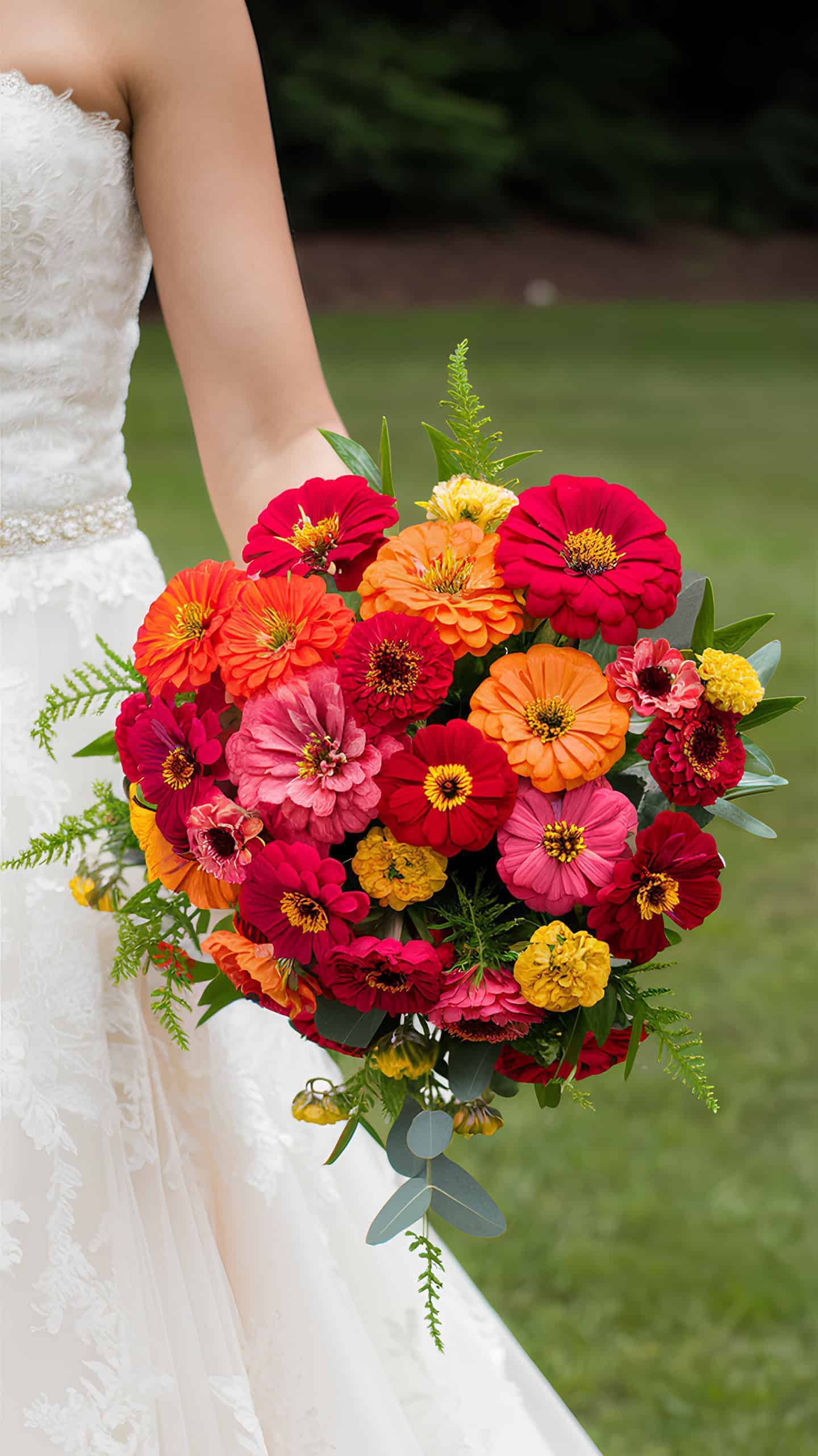 18 Zinnia Wedding Bouquets: Vibrant Floral Ideas for Your Big Day