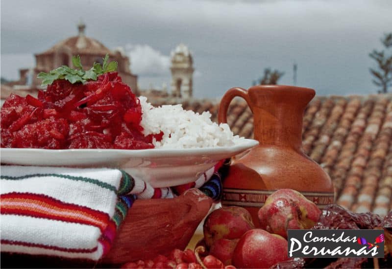 Puca Picante Receta - Platos Tipicos de la Sierra - Comidasperuanas.com.pe
