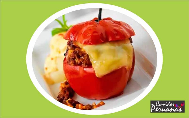 Rocoto Relleno - Receta -Ingredientes - Como Preparar - Comida Peruana