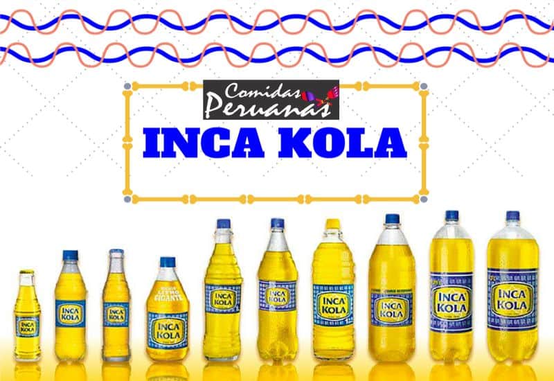 Inca Kola la Gaseosa Peruana - Bebidas Peruanas - Comidasperuanas.com.pe