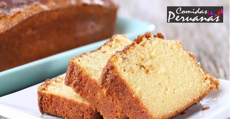 Receta de Keke de Vainilla - Postre Peruano - Aprende