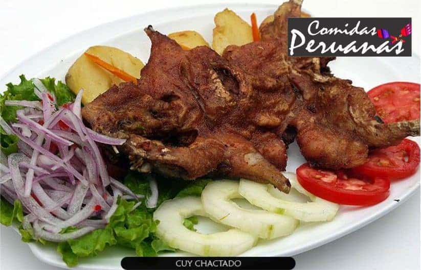 Cuy Chactado Ayacuchano - Plato Tipico de la Sierra - Comidas Peruanas