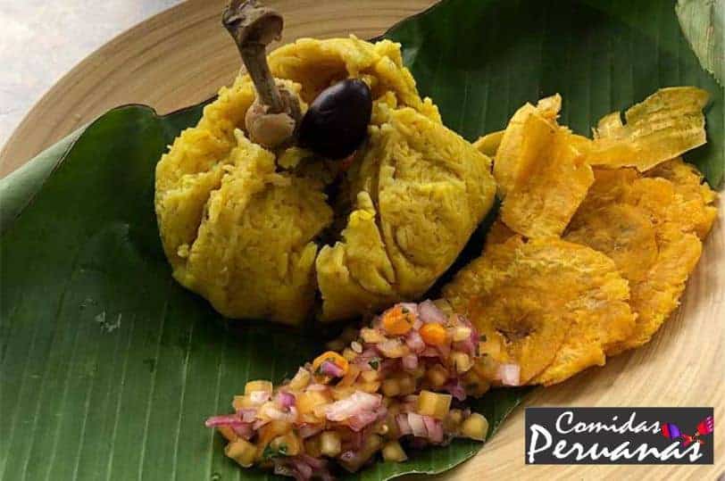 Platos típicos de la Selva - Juane - Tacacho con Cecina - Inchicapi