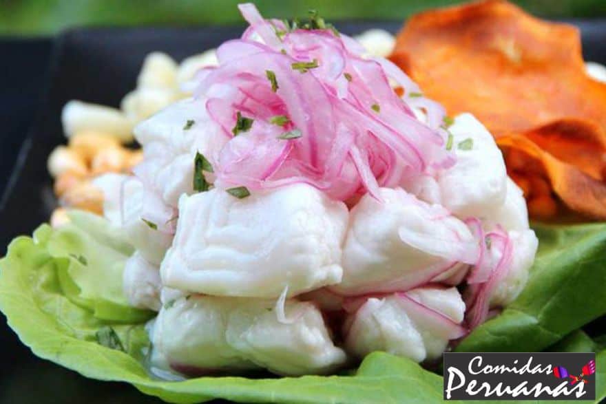 Receta Ceviche de Mero - Mejores Pescados - Comida Peruana