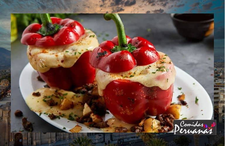 Rocoto Relleno - Receta -Ingredientes - Como Preparar - Comida Peruana